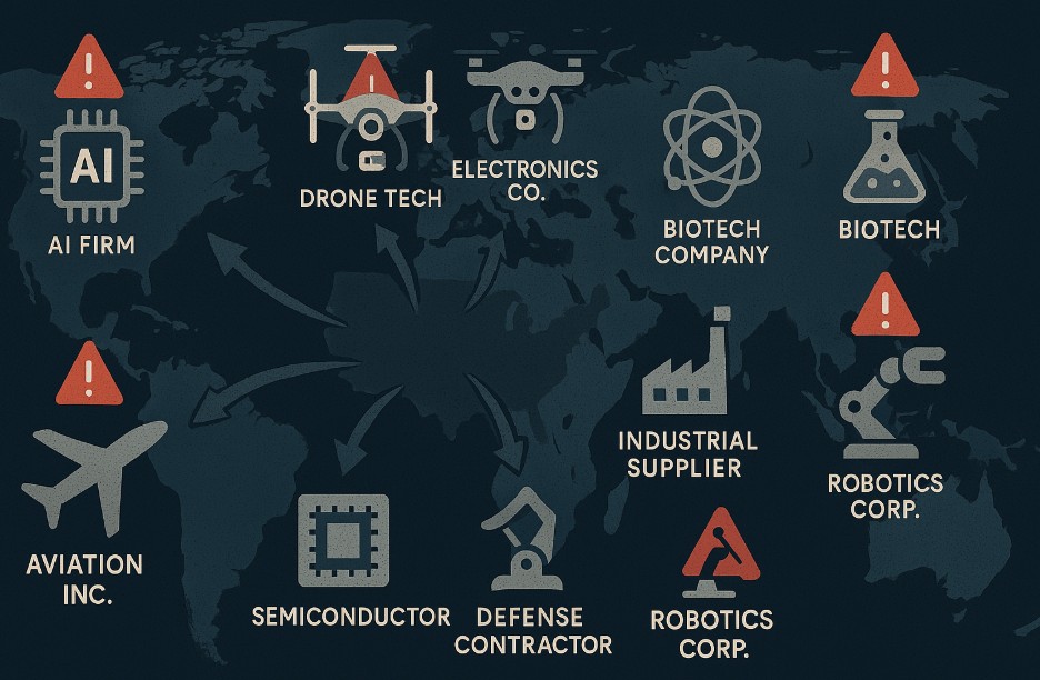 12 American Companies to an Export Control List - UK Startup Magazine